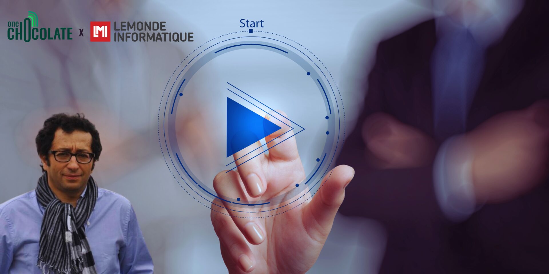 Press events in 2023: Serge Leblal, Le Monde Informatique - OneChocolate